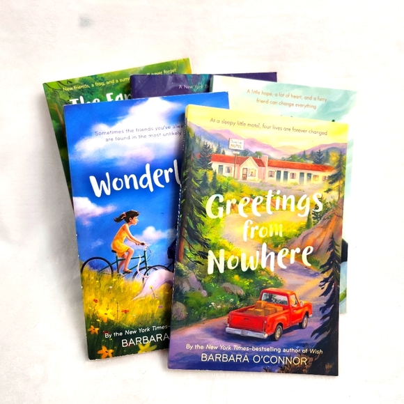 Other | Barbara Oconnor Bundle Of 5 Books Wish Wonderland How To Steel ...